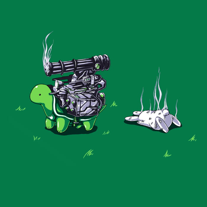 How the Tortoise won. - 9GAG