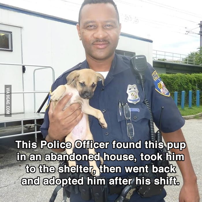 Good Guy Police Officer - 9GAG