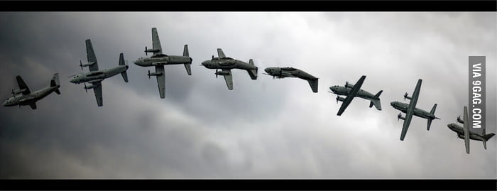 Aircraft roll from single photographs - 9GAG