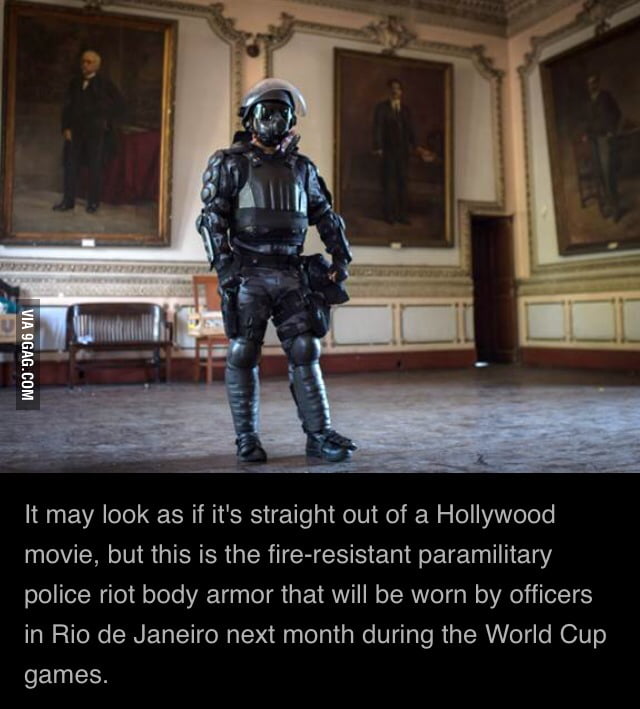 I earn 3x the amount a Rio cop being a cop in Parana but WOW - 9GAG