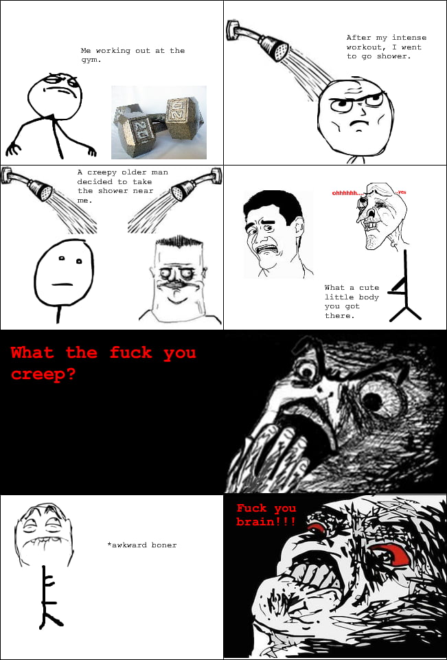 Probably the most awkward shower of my life. - 9GAG