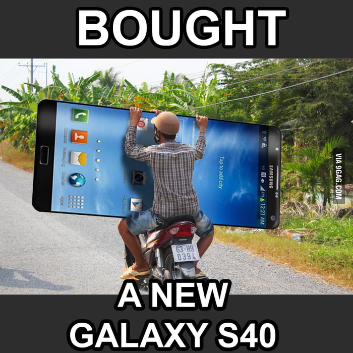 Bought a new phone (2050 year) - 9GAG