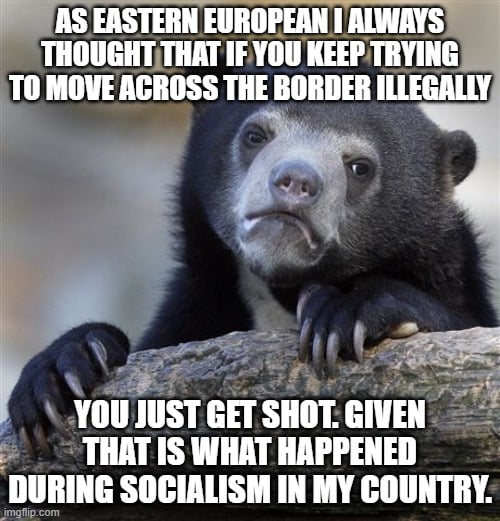 and it wasn't even people moving in, it was people moving out. So I ...