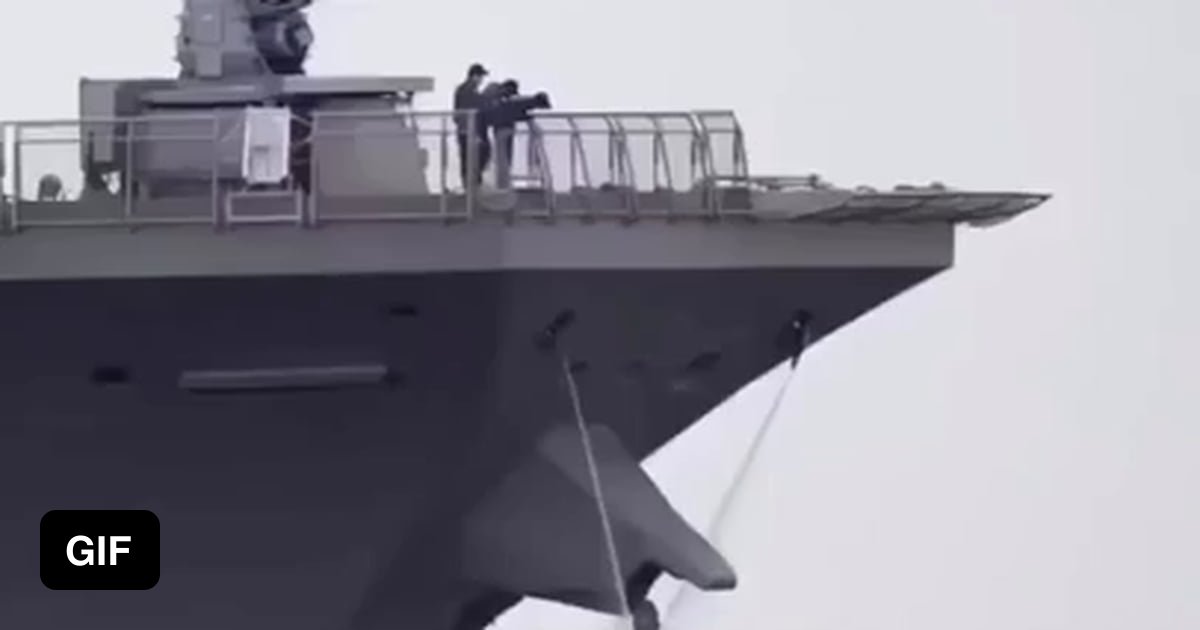 Anchor washing system on a naval ship - 9GAG