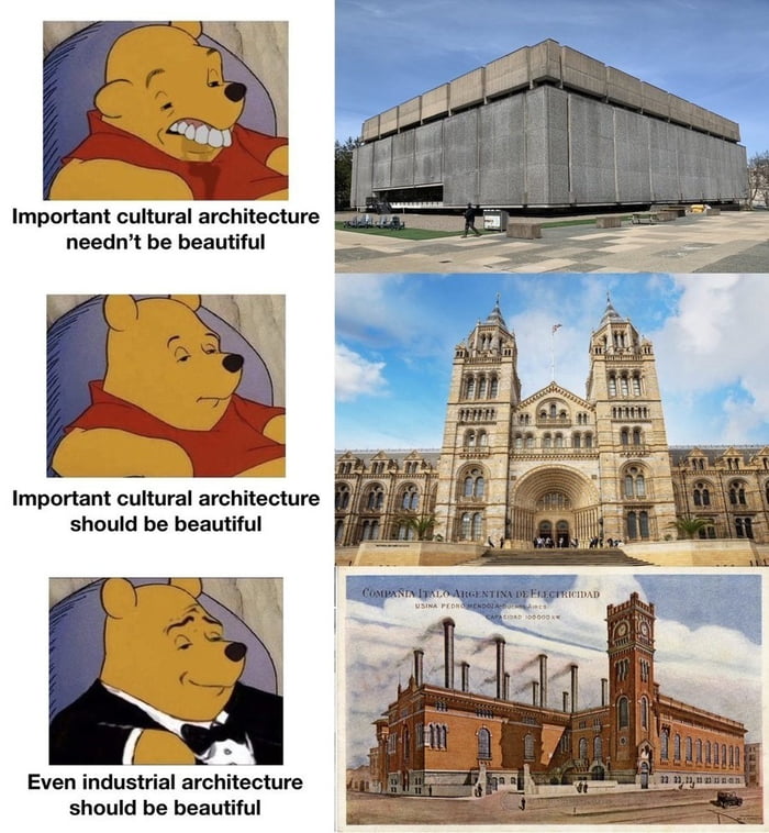 Make pre-modern architecture mandatory - 9GAG