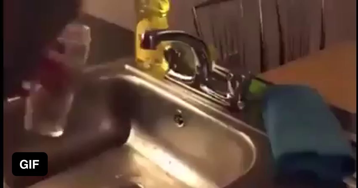 Very Touchy Faucet Is Very Touchy - 9GAG