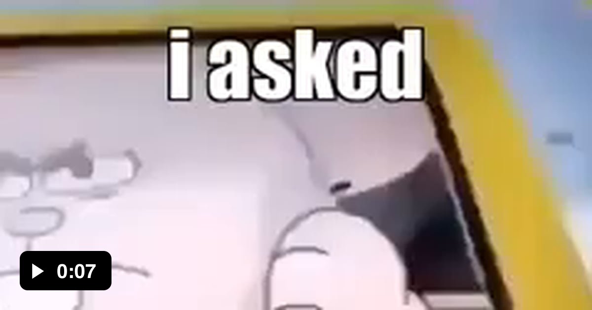 Richard watterson, the one who asked. Blocks every "who asked" - 9GAG