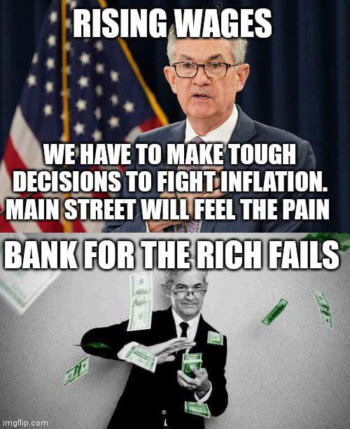 FED is also now lowering rates again - 9GAG