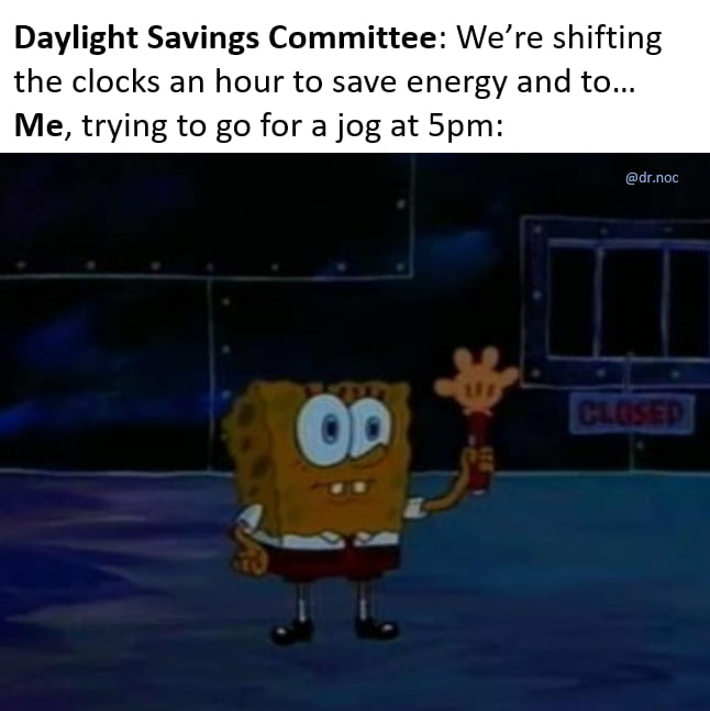 Why does it feel like it's midnight? - 9GAG