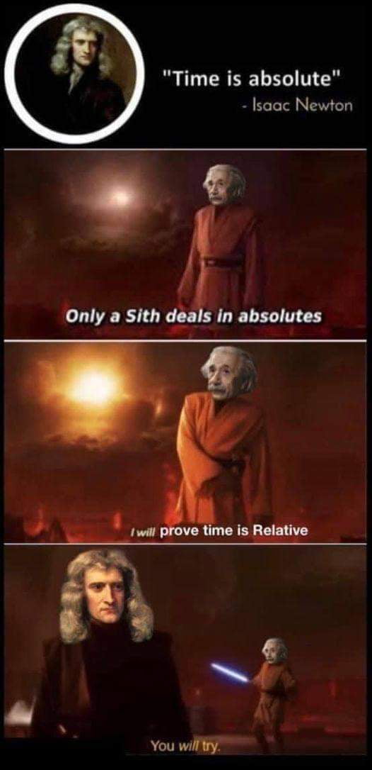 Time is absolute - 9GAG