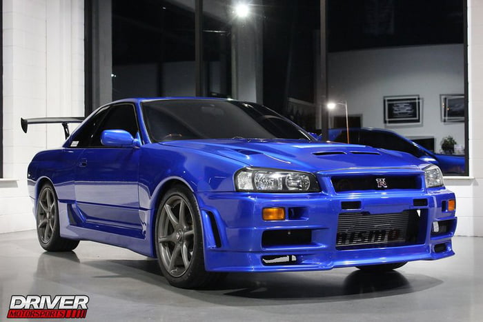 Nissan Skyline R32 With R34 Front End Conversion - 9GAG