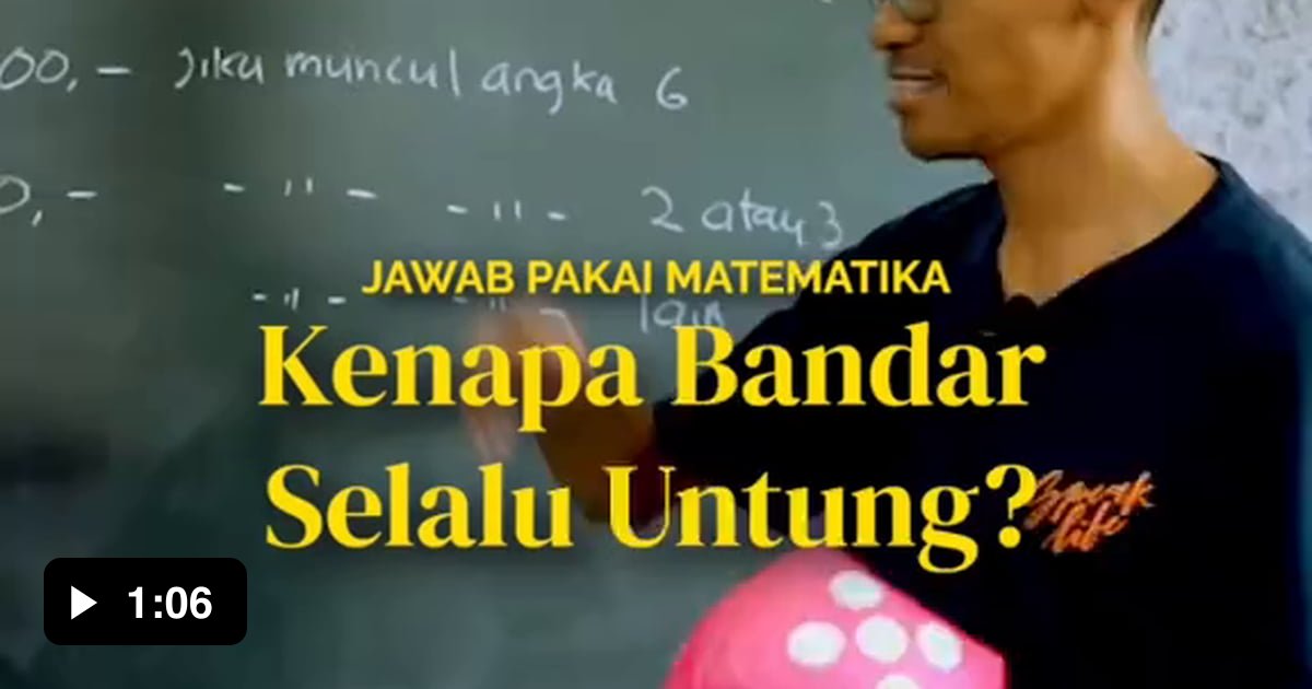 Cara jadi bandar - 9GAG