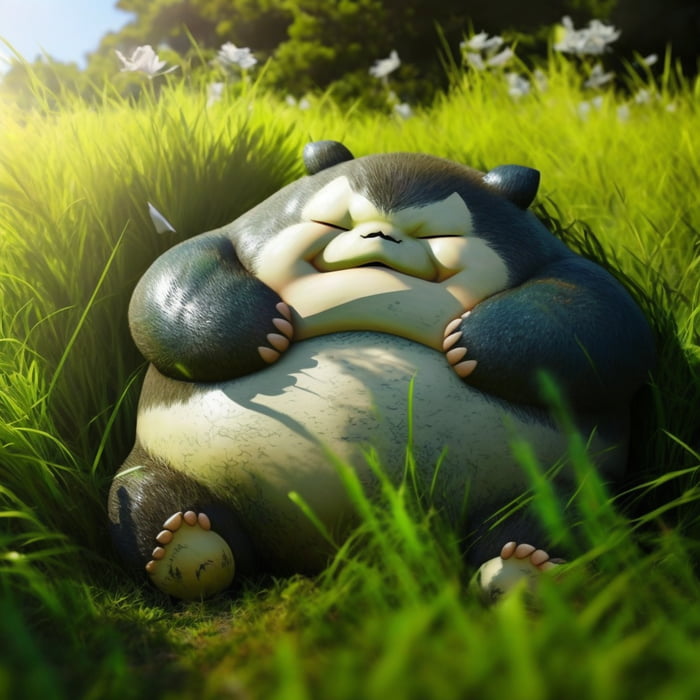 AI pokémon (snorlax) - 9GAG