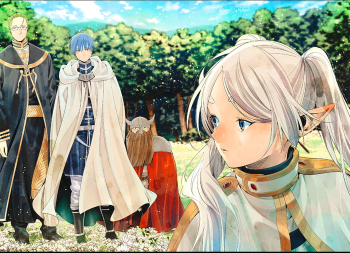 Interesting latest chapters from frieren - 9GAG