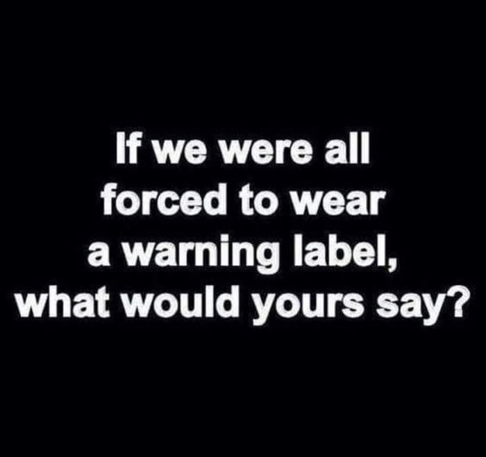 Warning Label - 9GAG