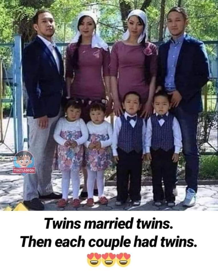 They are twins family... 😊 - 9GAG