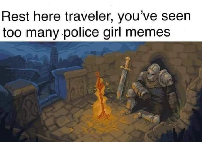 Rest here traveller - 9GAG