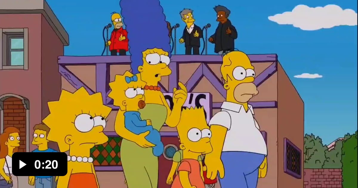 Homer hedge meme reference in new Simpsons episode. - 9GAG