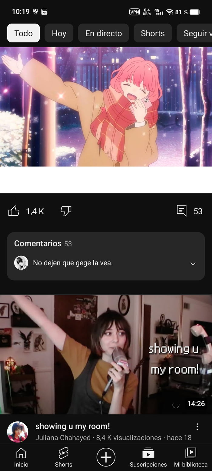 Scrolling down on YT when this showed up haha - 9GAG