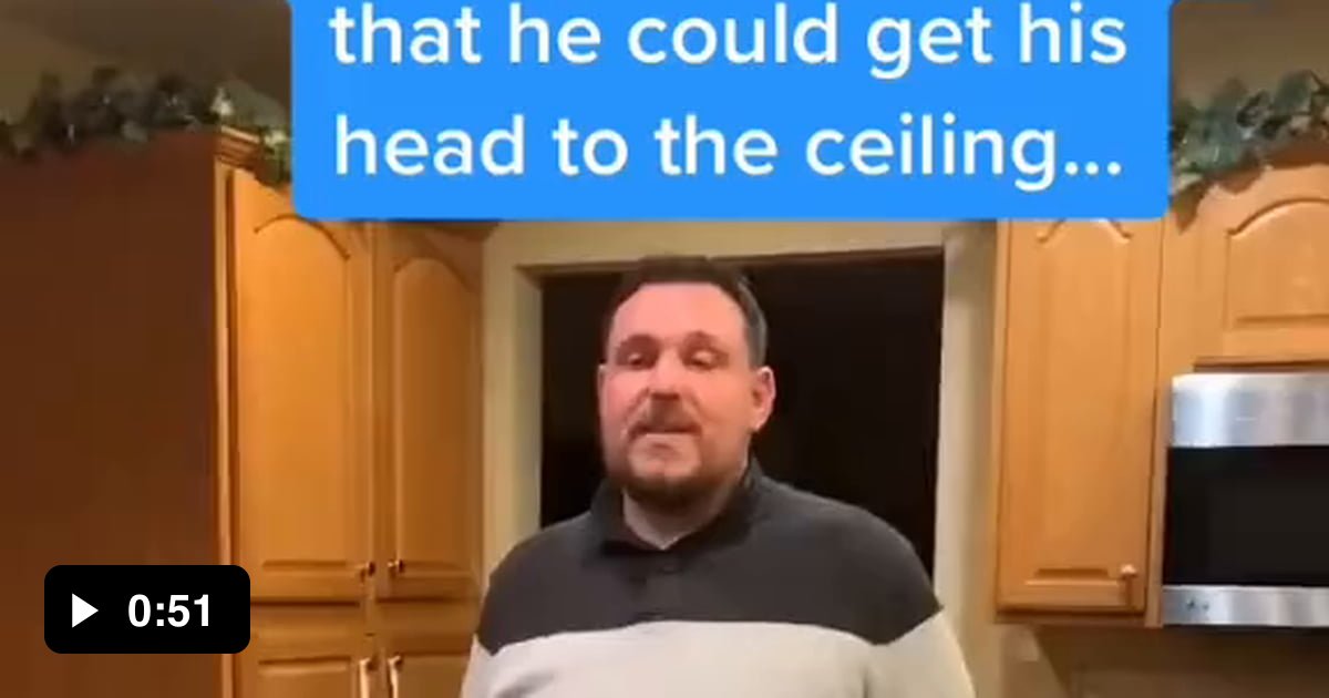 He sold that so hard. Taking stuff out of his pockets, sizing up the ceiling - 9GAG