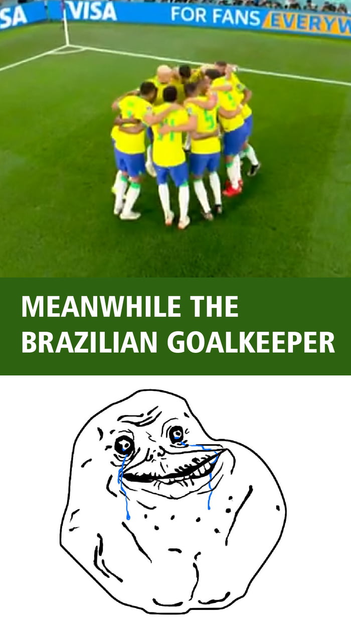 All 10 players hugging after first goal - 9GAG