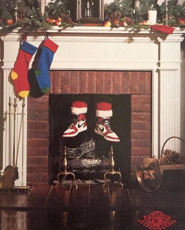 1985 Air Jordan Christmas Ad - 9GAG