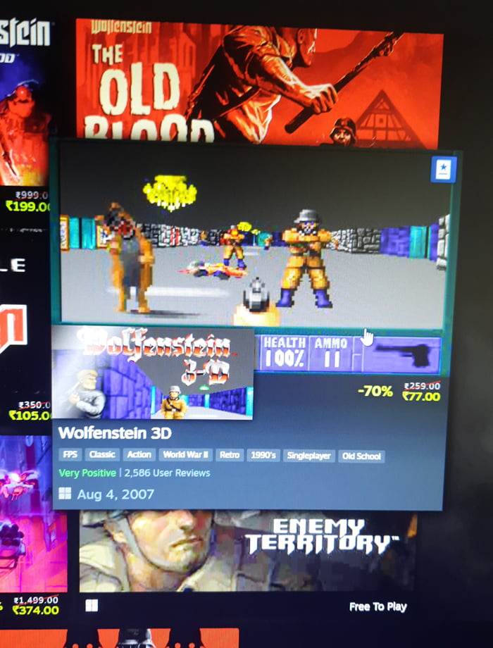 Wolfenstein 3D, my first ever game i played as a child. What was yours? - 9GAG