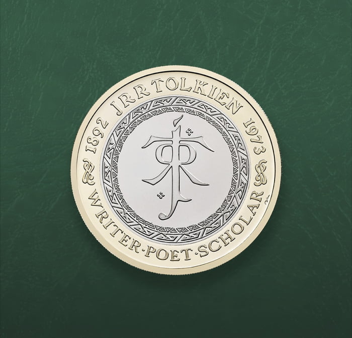 New coin for Tolkien. - 9GAG