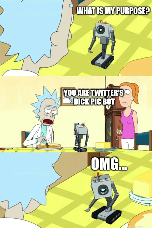 Twitter has a dick pic bot - 9GAG