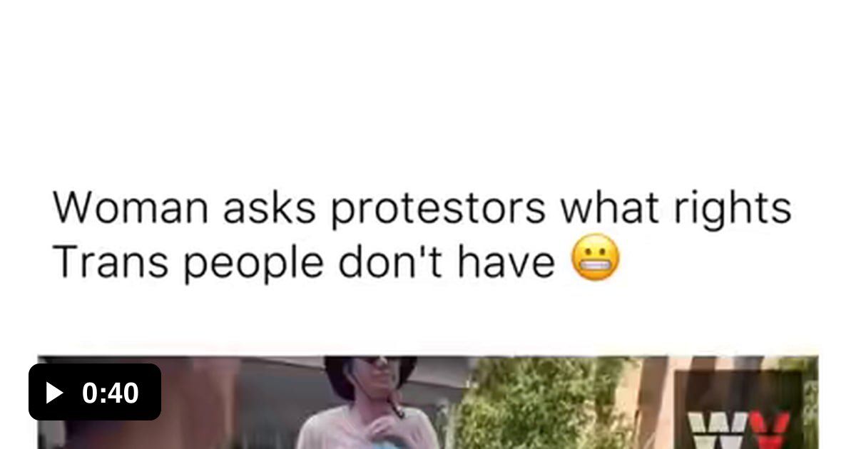 Trans right are people! They do have what - 9GAG