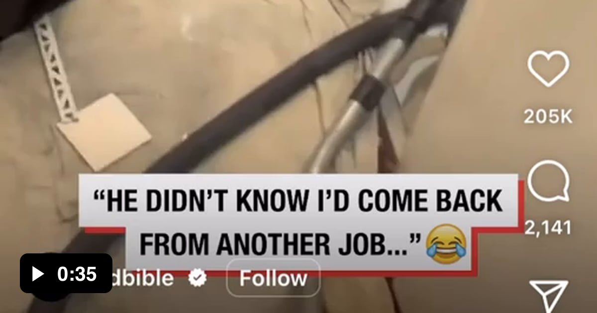 He didn't know I'd come back from another job... - 9GAG