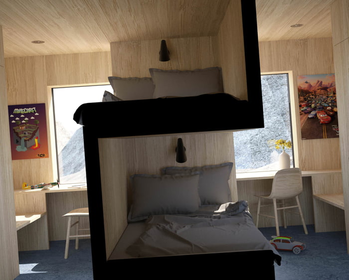 Design for a student dorm room to get some privacy - 9GAG