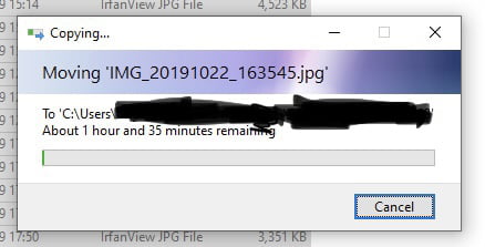 Are you moving or copying? Make up your mind, Windows! - 9GAG