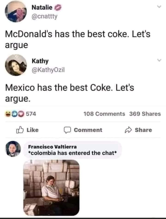 What is this Hunter's coke nowadays? Is it some american joke? - 9GAG