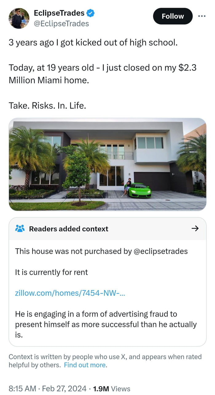 To look successful and loaded - 9GAG