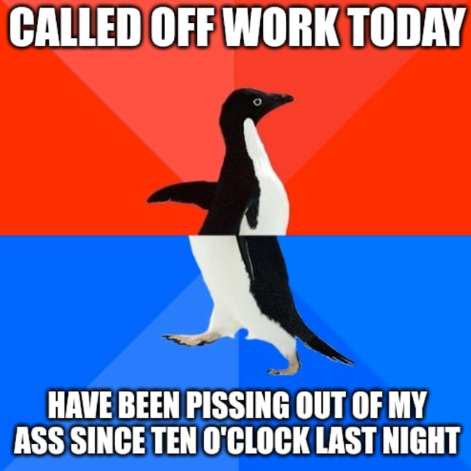 It's better when I am lying and I just goof off all day - 9GAG