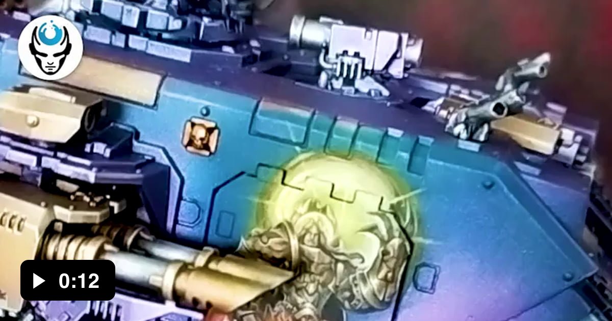 This tank is indestructible! "The Emperor Protects..." - 9GAG