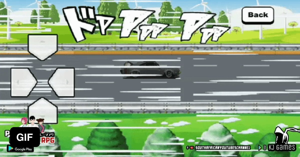New side scrolling Anime racing game - 9GAG