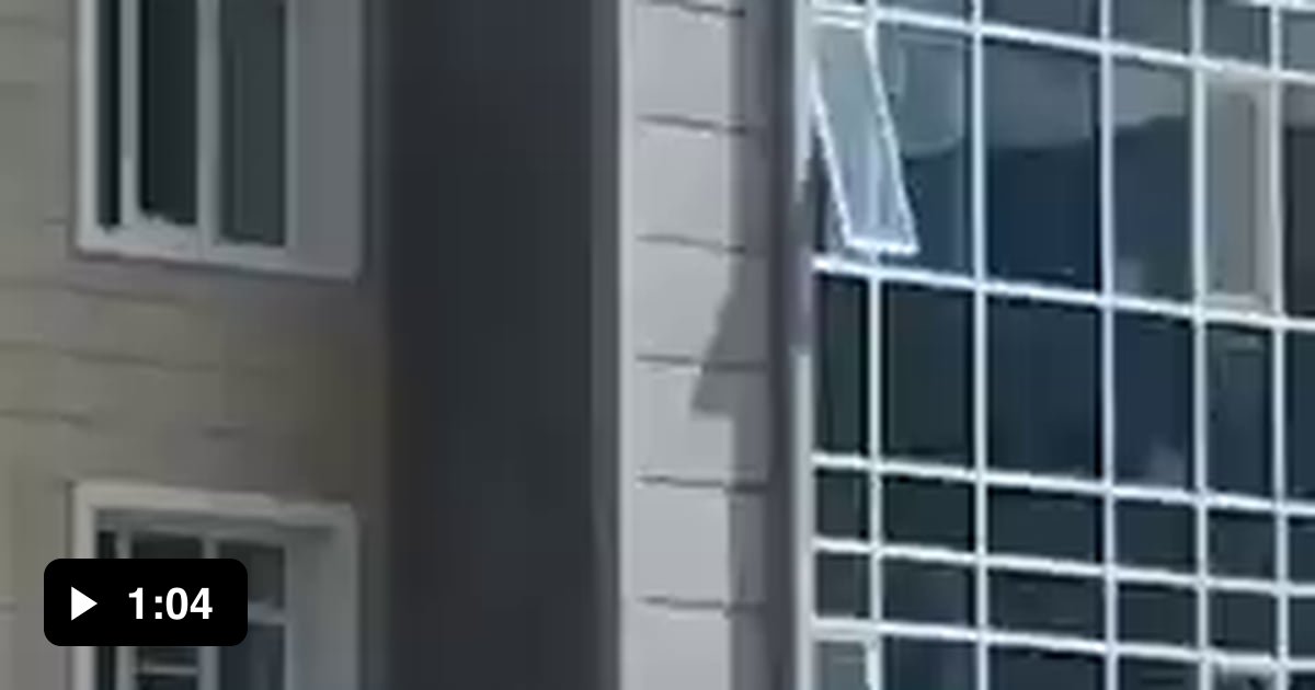 A man came out of his window on the eighth floor to save a little girl ...