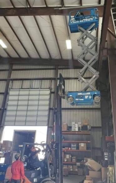 Somewhere, an OSHA manual just caught on fire - 9GAG