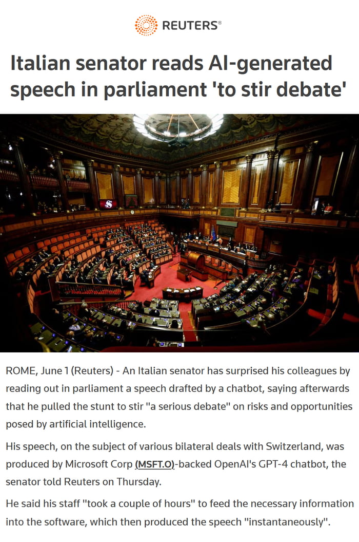 According to some of his colleagues what the senator said in the ...