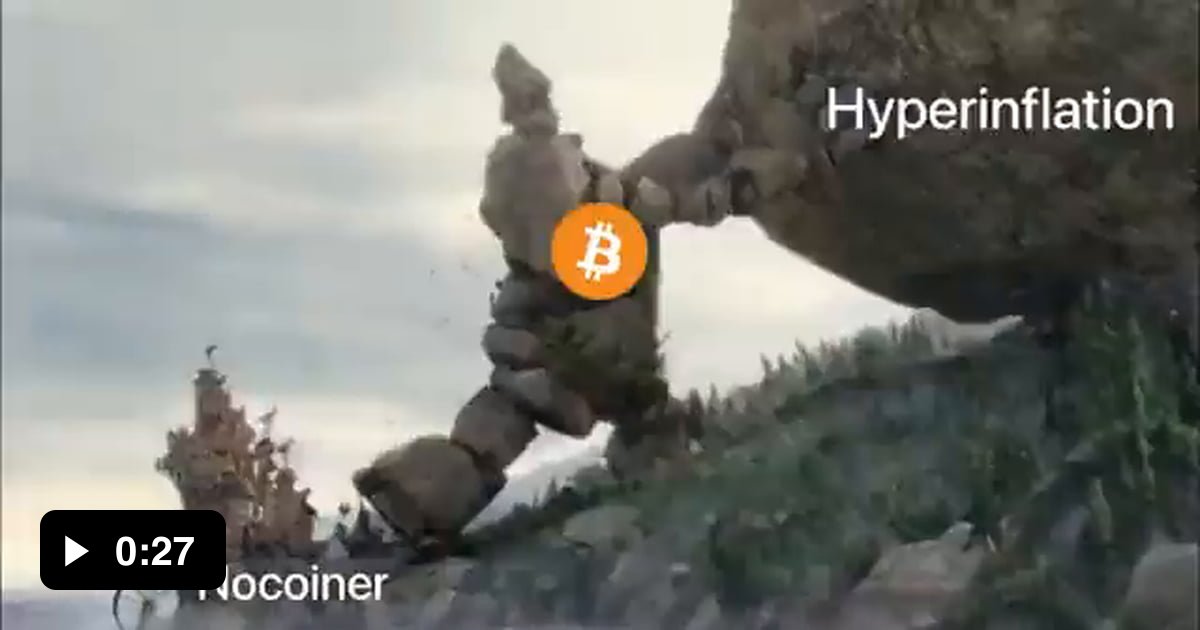 Prices in btc terms go down over time. Opposite of inflation. - 9GAG