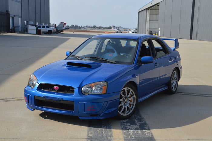 2004 Subaru Impreza WRX STI(USA SPEC MODEL LEFT HAND DRIVE) - 9GAG