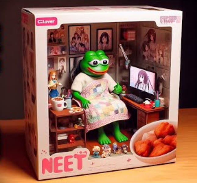 NEET-Maxxing Pepe! - 9GAG
