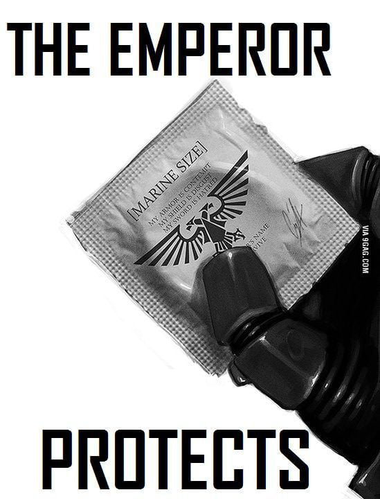 The emperor protects - 9GAG