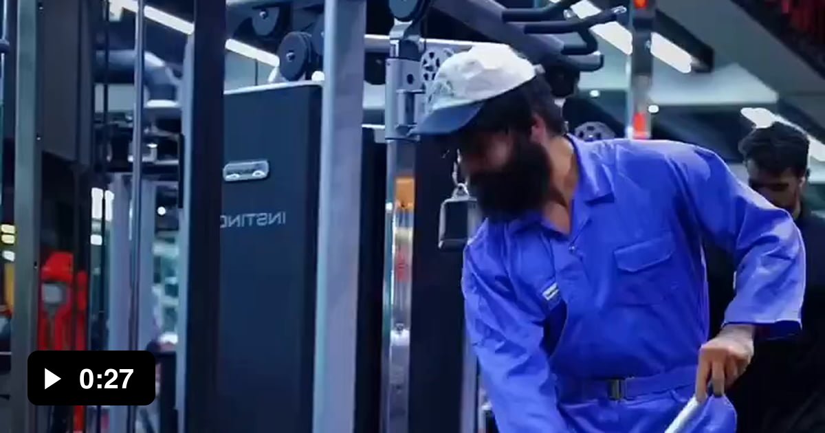 Anatoly The Cleaner breaks laws of physics - 9GAG