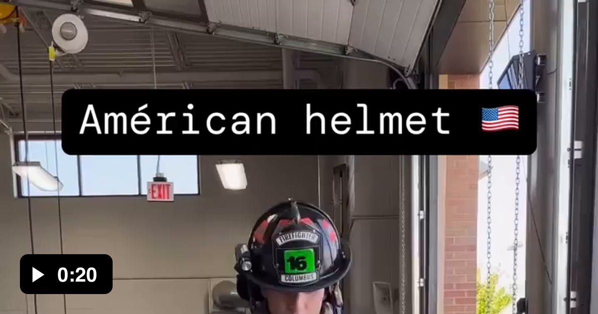 American and French Firefighter Helmet Designs - 9GAG