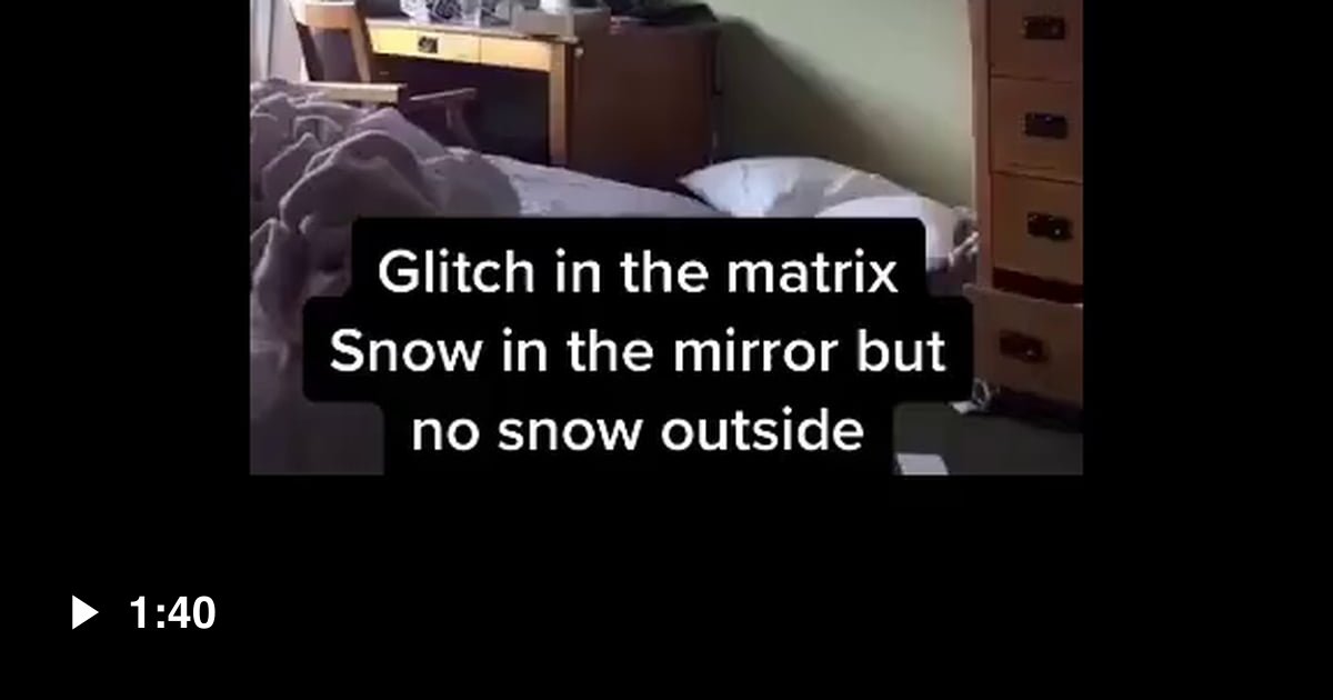 Glitch in the matrix - 9GAG
