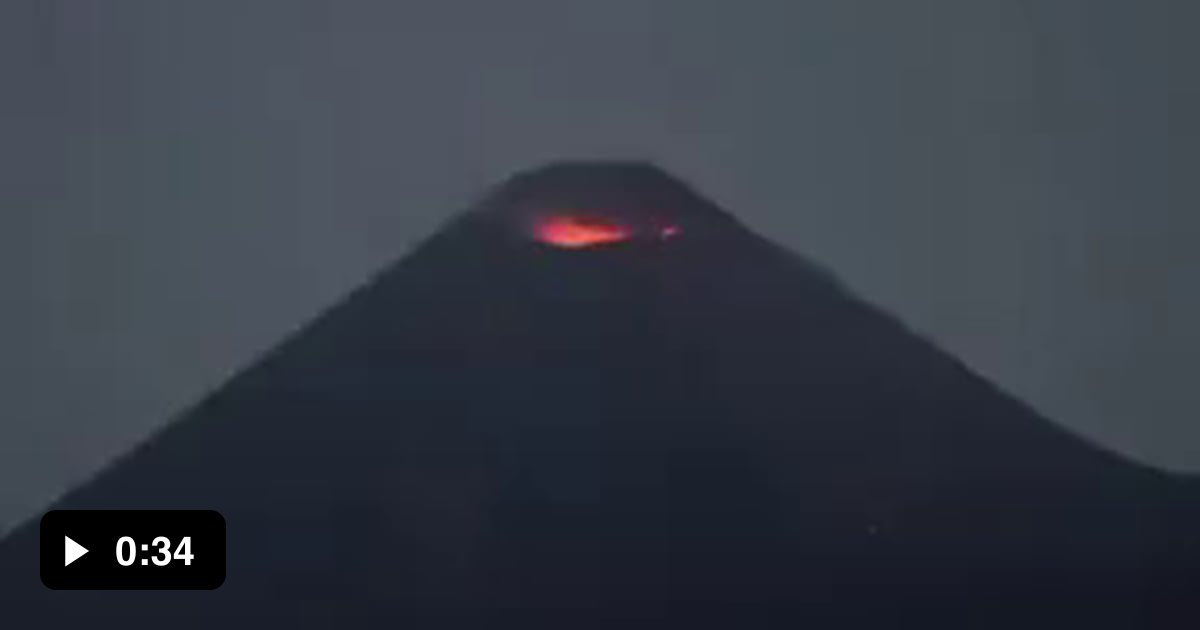 🌋 Massive eruption of Popocatépetl Volcano (El Popo) - May 21st 2023 - 9GAG