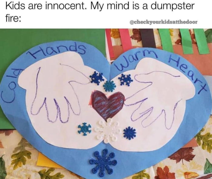 Cold Hands Warm Heart Craft